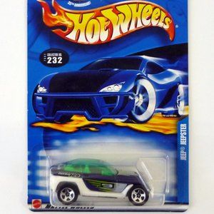 Mattel | Toys | Hot Wheels Jeep Jeepster 232 35th Anniversary Purple ...
